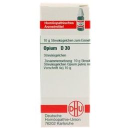 DHU-Arzneimittel Opium D 30 Globuli 10 g