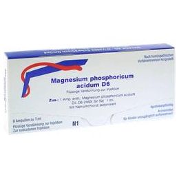 Weleda Magnesium Phosphoricum Acidum D 6 Ampullen 8X1 ml
