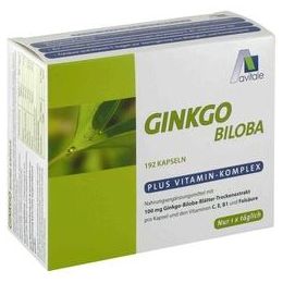 Avitale Ginkgo 100 mg Kapseln+B1+C+E 192 St