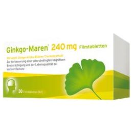 HERMES Arzneimittel Ginkgo-Maren 240 mg Filmtabletten 30 St