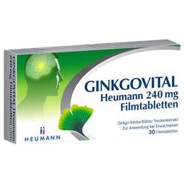 Ginkgovital HEUMANN 240 mg Filmtabletten 30 St