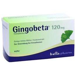 betapharm Gingobeta 120 mg Filmtabletten 60 St