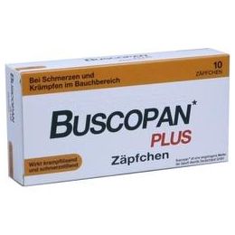 Buscopan plus 10 mg/800 mg Suppositorien 10 St