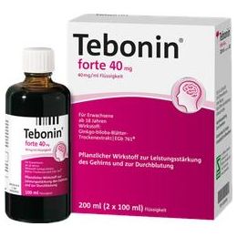 Tebonin forte 40 mg Lösung 2X100 ml