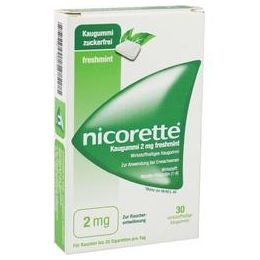 Nicorette Kaugummi 2 mg freshmint 30 St