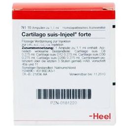 Heel Cartilago suis Injeel forte Ampullen 10 St