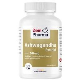 ZeinPharma Ashwagandha Extrakt 500 mg Kapseln 120 St