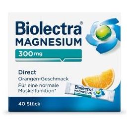 HERMES Arzneimittel Biolectra Magnesium 300 mg Direct Orange Sticks 40 St
