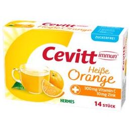 HERMES Arzneimittel Cevitt immun heiße Orange zuckerfrei Granulat 14 St