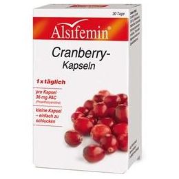 Cranberry 48 mg PAC Alsifemin Kapseln 30 St