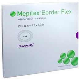 B2B Medical Mepilex Border Flex Schaumverb.haft.13x16 cm oval 5 St