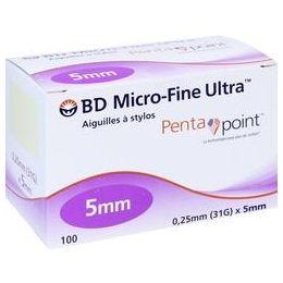 EurimPharm Arzneimittel BD Micro-Fine Ultra Pen-Nadeln 0,25x5 mm 31 G 100 St