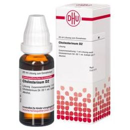 DHU-Arzneimittel Cholesterinum Urtinktur D 2 20 ml