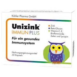 Köhler Pharma Unizink Immun Plus Kapseln 1X30 St