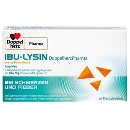 Queisser Ibu-Lysin DoppelherzPharma 400 mg Filmtabletten 20 St