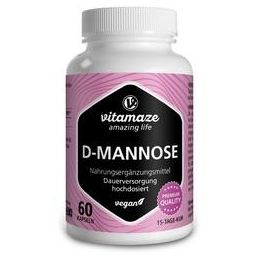 Vitamaze GmbH D-Mannose Hochdosiert vegan Kapseln 60 St