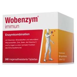 Wobenzym immun magensaftresistente Tabletten 240 St