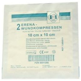 Erena Vlies-Kompressen steril 10x10 cm 2 St