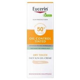 Beiersdorf Eucerin Sun Oil Control tinted Creme LSF 50+ hell 50 ml