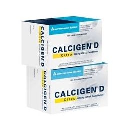 Calcigen D Citro 600 mg/400 I.e. Kautabletten 200 St