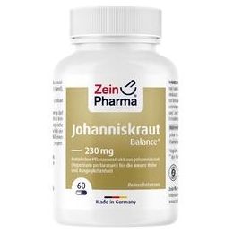 ZeinPharma Johanniskraut Balance Kapseln 230 mg 60 St