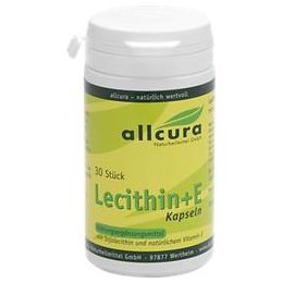 Allcura Lecithin KAPSELN+Vitamin E 1.000 mg 30 St