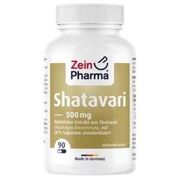 ZeinPharma Shatavari Extrakt 20 % 500 mg Kapseln 90 St