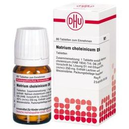 DHU-Arzneimittel Natrium Choleinicum D 6 Tabletten 80 St