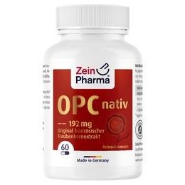 ZeinPharma OPC Nativ Kapseln 192 mg reines OPC 60 St