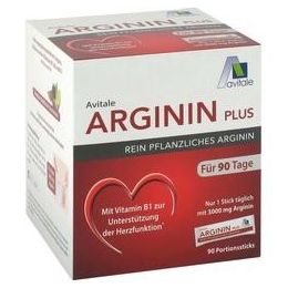 Avitale Arginin Plus Vitamin B1+B6+B12+Folsäure Sticks 90X5.9 g