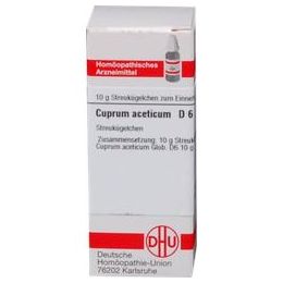 DHU-Arzneimittel Cuprum Aceticum D 6 Globuli 10 g