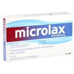 EurimPharm Arzneimittel Microlax Rektallösung Klistiere 4X5 ml