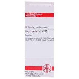 DHU-Arzneimittel Hepar Sulfuris C 30 Tabletten 80 St