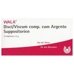 Dr. Hauschka DISCI/Viscum comp.cum Argento Suppositorien 10X2 g