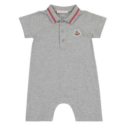 Moncler Enfant Kinder Grau Strampler f&uuml;r Jungen