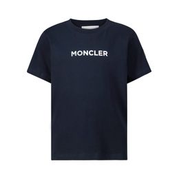 Moncler Enfant Kinder Marineblau T-Shirt
