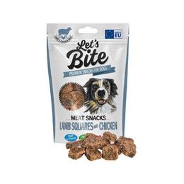 Let's Bite Meat Snacks Lamb Squares with Chicken 80g