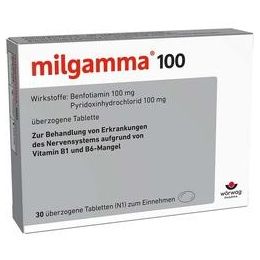 WÖRWAG PHARMA Milgamma 100 mg überzogene Tabletten 30 St