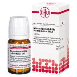 DHU-Arzneimittel Mercurius Solubilis Hahnemanni D 12 Tabletten 80 St