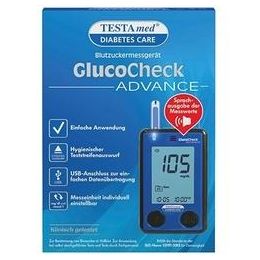 Sebamed Testamed GlucoCheck Advance Star.-Kit mg/dl mmol/l 1 St