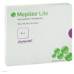 EurimPharm Arzneimittel Mepilex Lite Schaumverband 10x10 cm steril 5 St