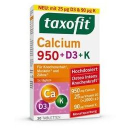 taxofit Calcium 950+D3+K Tabletten 30 St