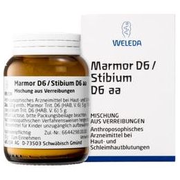 Weleda Marmor D 6/Stibium D 6 aa Trituration 50 g