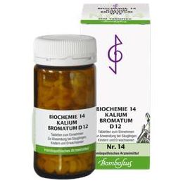 Bombastus Biochemie 14 Kalium bromatum D 12 Tabletten 200 St