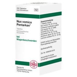 DHU-Arzneimittel NUX Vomica Pentarkan Tabletten 200 St