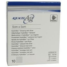 kohlpharma Aquacel Ag 5x5 cm Kompressen 10 St