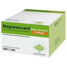 Verla-Pharm Arzneimittel GmbH & Co. KG Magnesiocard forte 10 mmol Orange Plv.z.H.e.L.z.E. 100 St