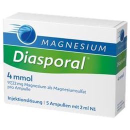 Magnesium Diasporal 4 mmol Ampullen 5X2 ml