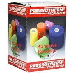 ABC Apothekenbedarf Pressotherm Kohäsive Bandage 8 cmx4 m grün 1 St