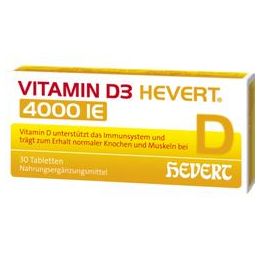 Vitamin D3 Hevert 4.000 I.e. Tabletten 30 St